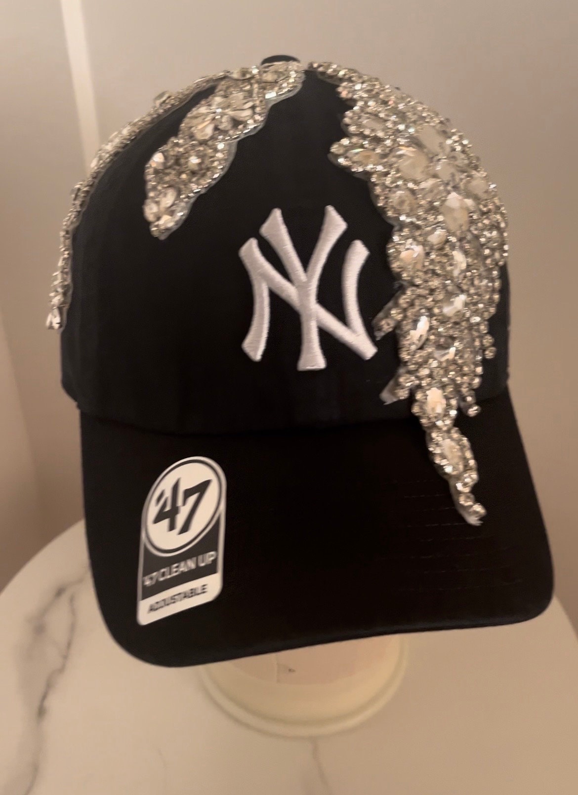 Red Crystal Ball Cap - Etsy