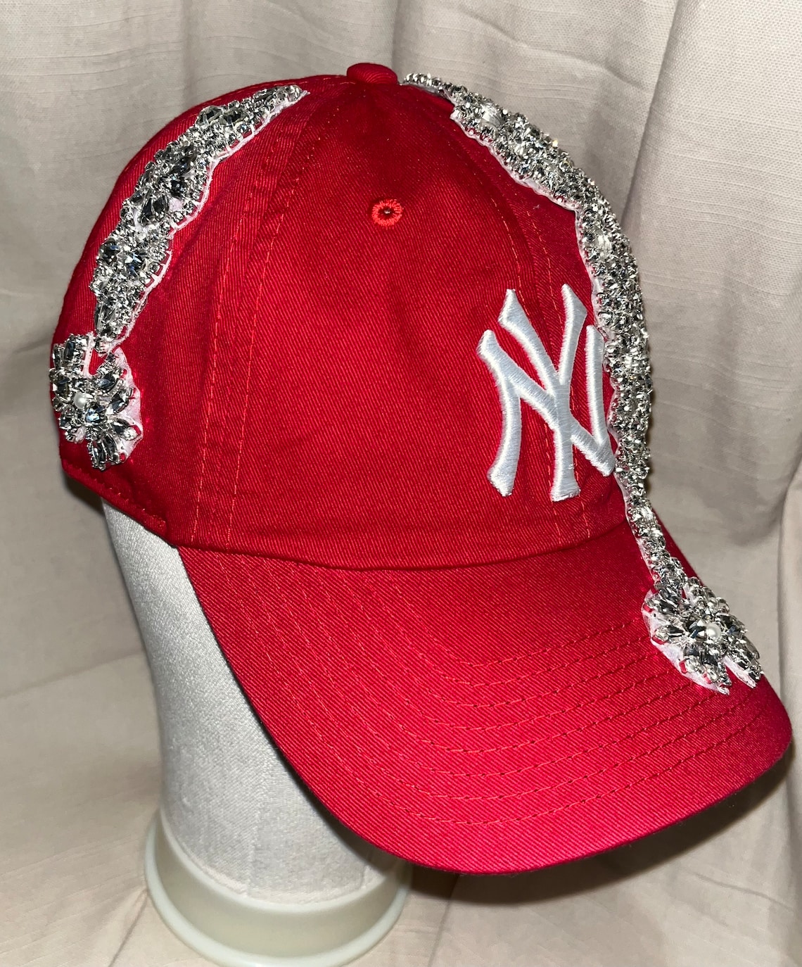 Adjustable NY Hat Red - Etsy