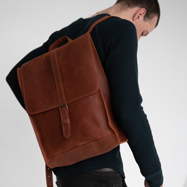 Rustic Backpack - Etsy