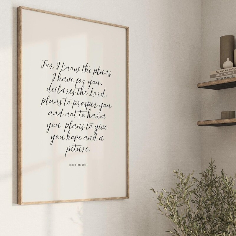 Bible Verse Print - Etsy