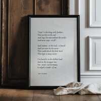 Emily Bronte Love and Friendship Poem Art Print - Etsy Canada