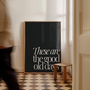 Motivational Quote Trendy Wall Art Print | Positive Quote Poster | Good ...