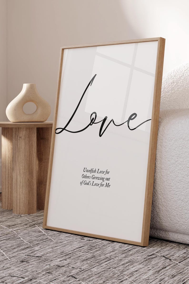 Modern Christian Wall Art Set of 3 Printable for Minimalist Home Decor ...