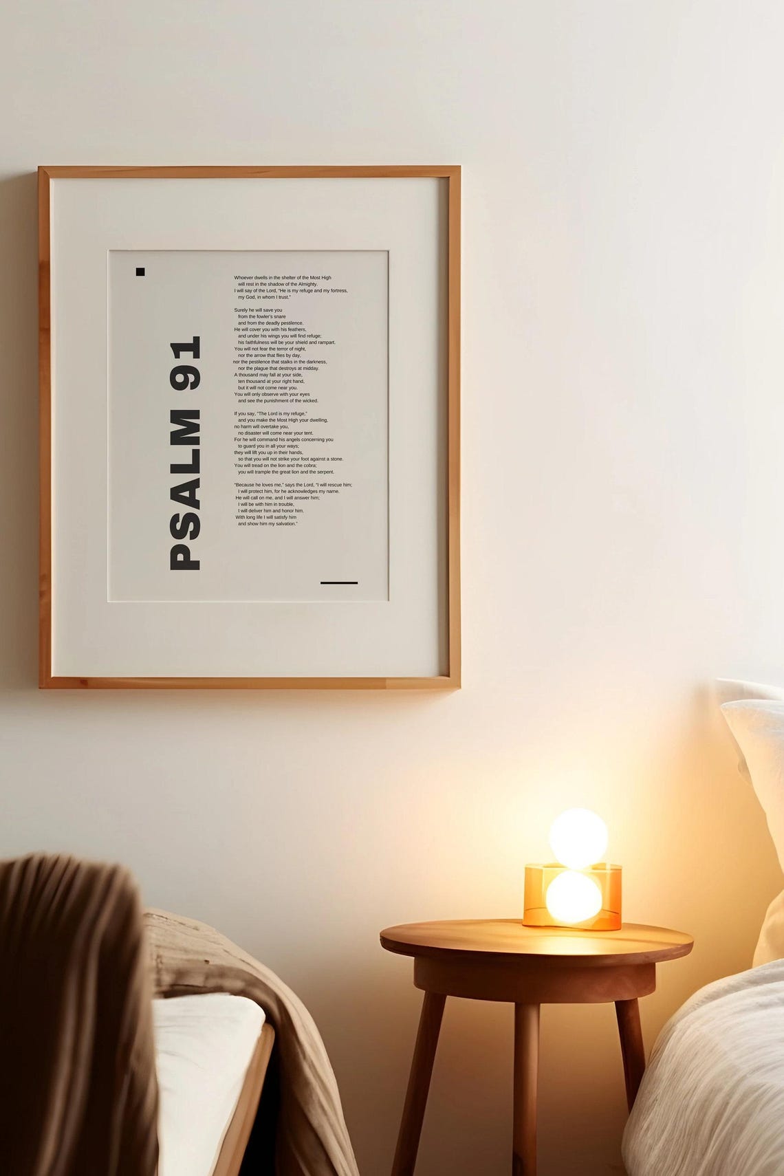 Psalm 91 Digital Download, Bible Wall Art,christian Faith,christian ...