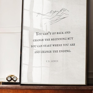 C.S. Lewis Quote Print: Book Page Wall Art (digital Download) - Etsy