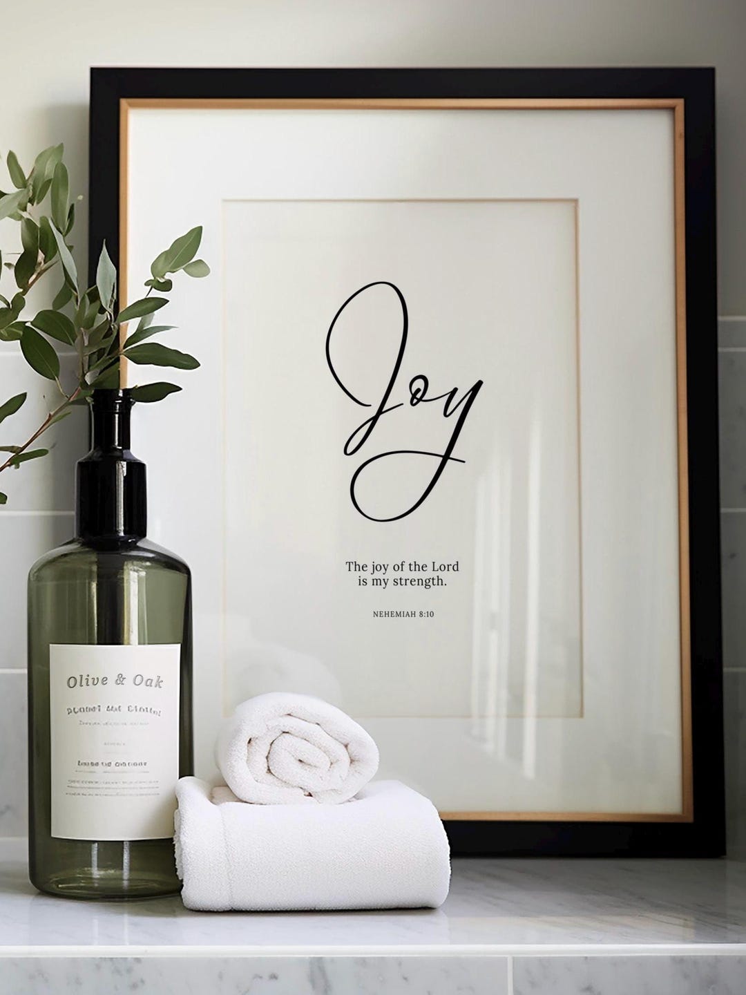 Joy Scripture Wall Art | Christian Wall Art | Digital Download | Jesus ...