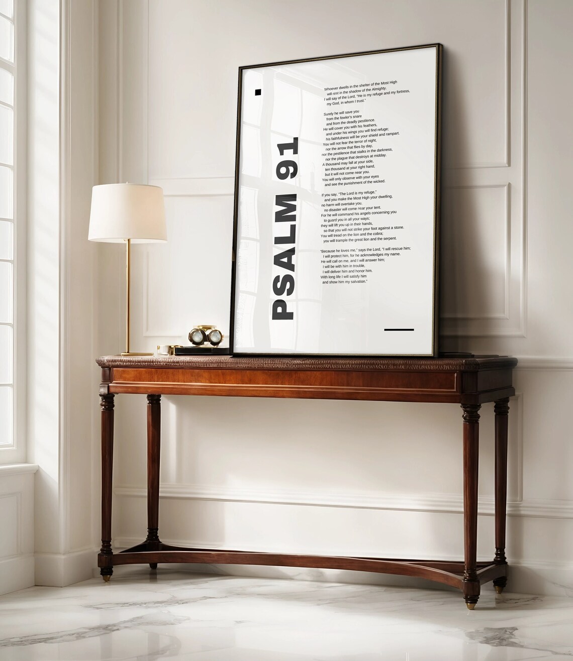 Psalm 91 Digital Download, Bible Wall Art,christian Faith,christian ...