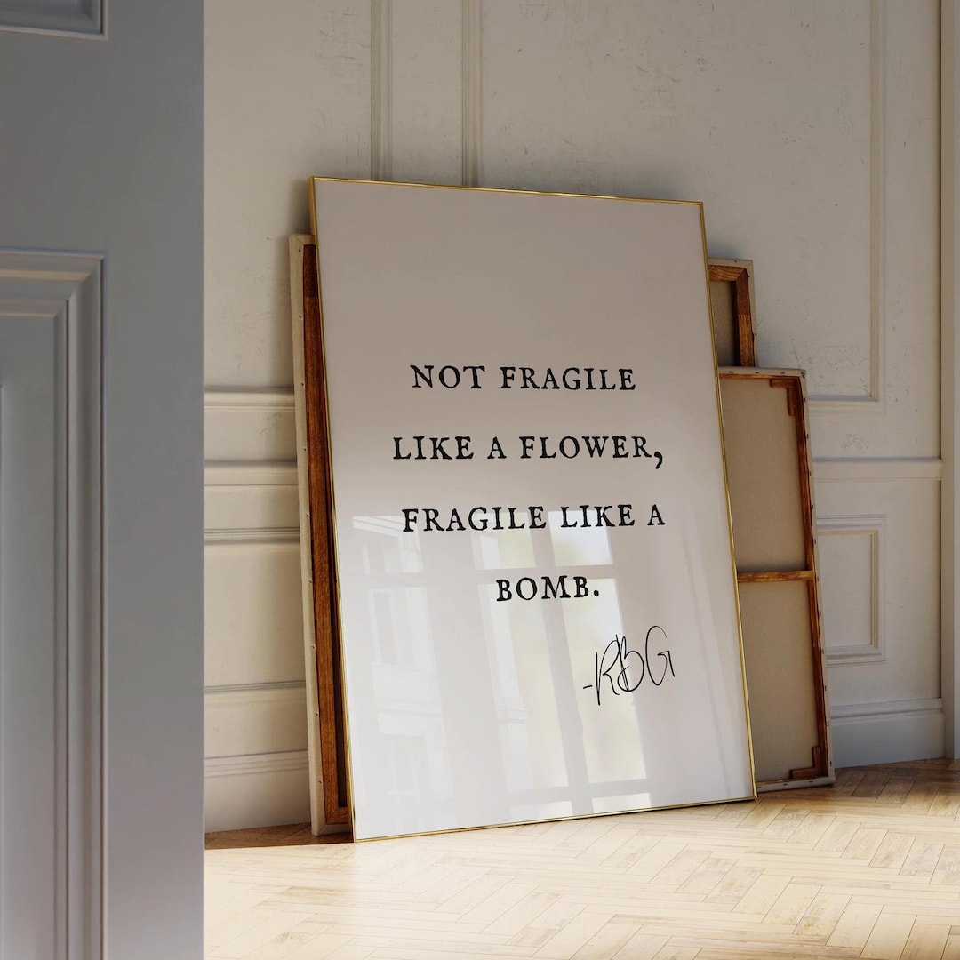 Ruth Bader Ginsburg Quote Printable, Feminist Print, Female Empowerment ...
