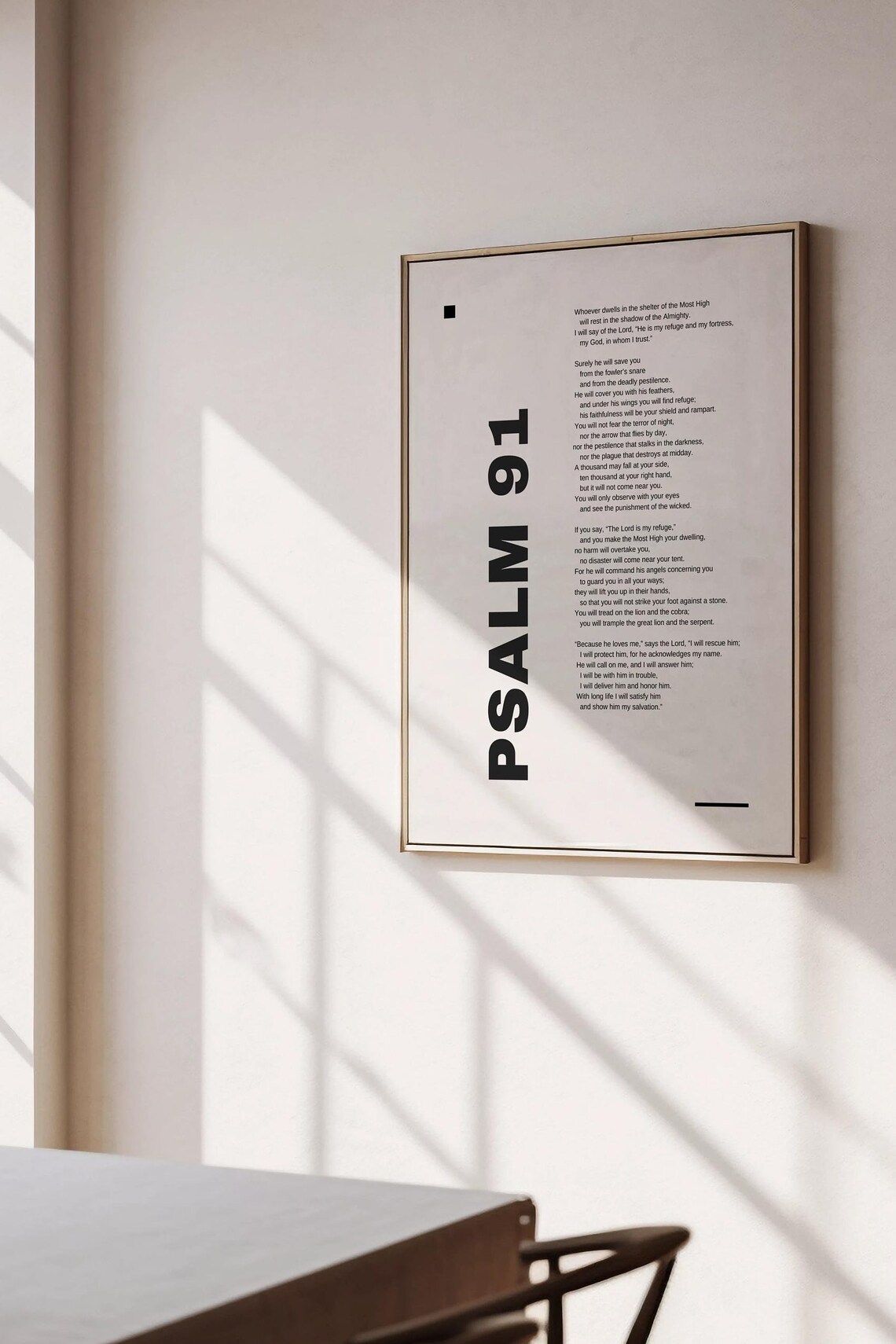 Psalm 91 Digital Download, Bible Wall Art,christian Faith,christian ...