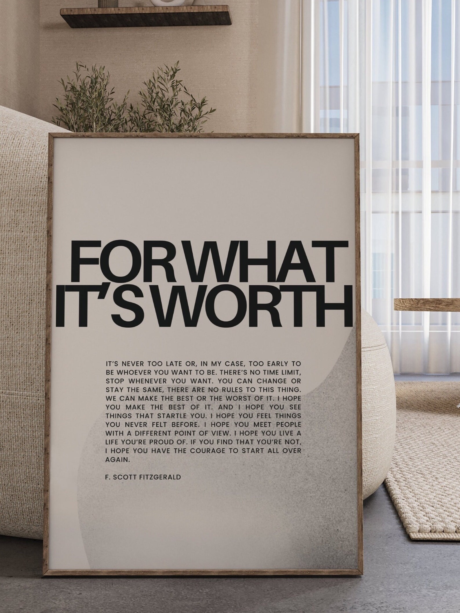 For What Its Worth Fitzgerald, F Scott Fitzgerald Quote Motivational ...