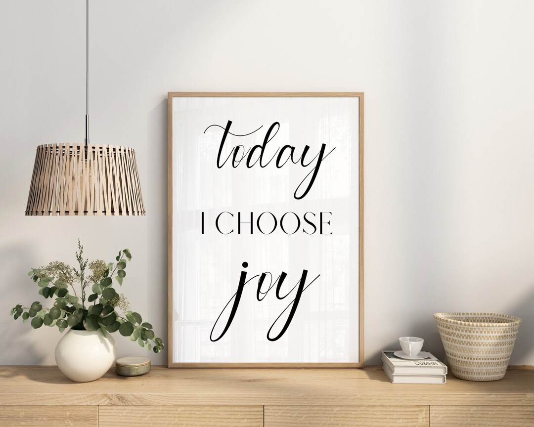 Choose Joy Printable Choose Joy Poster Quote Print Wall Art - Etsy Choose Joy Printable Choose Joy Poster Quote Print Wall Art - Etsy