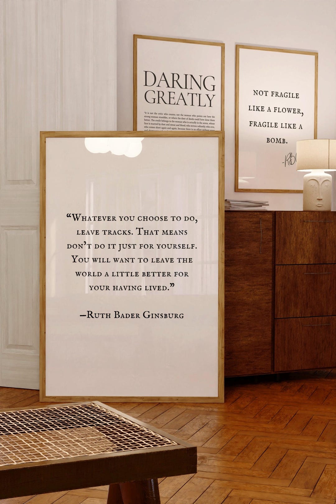 Ruth Bader Ginsburg Quote Printable, Feminist Print, Female Empowerment ...