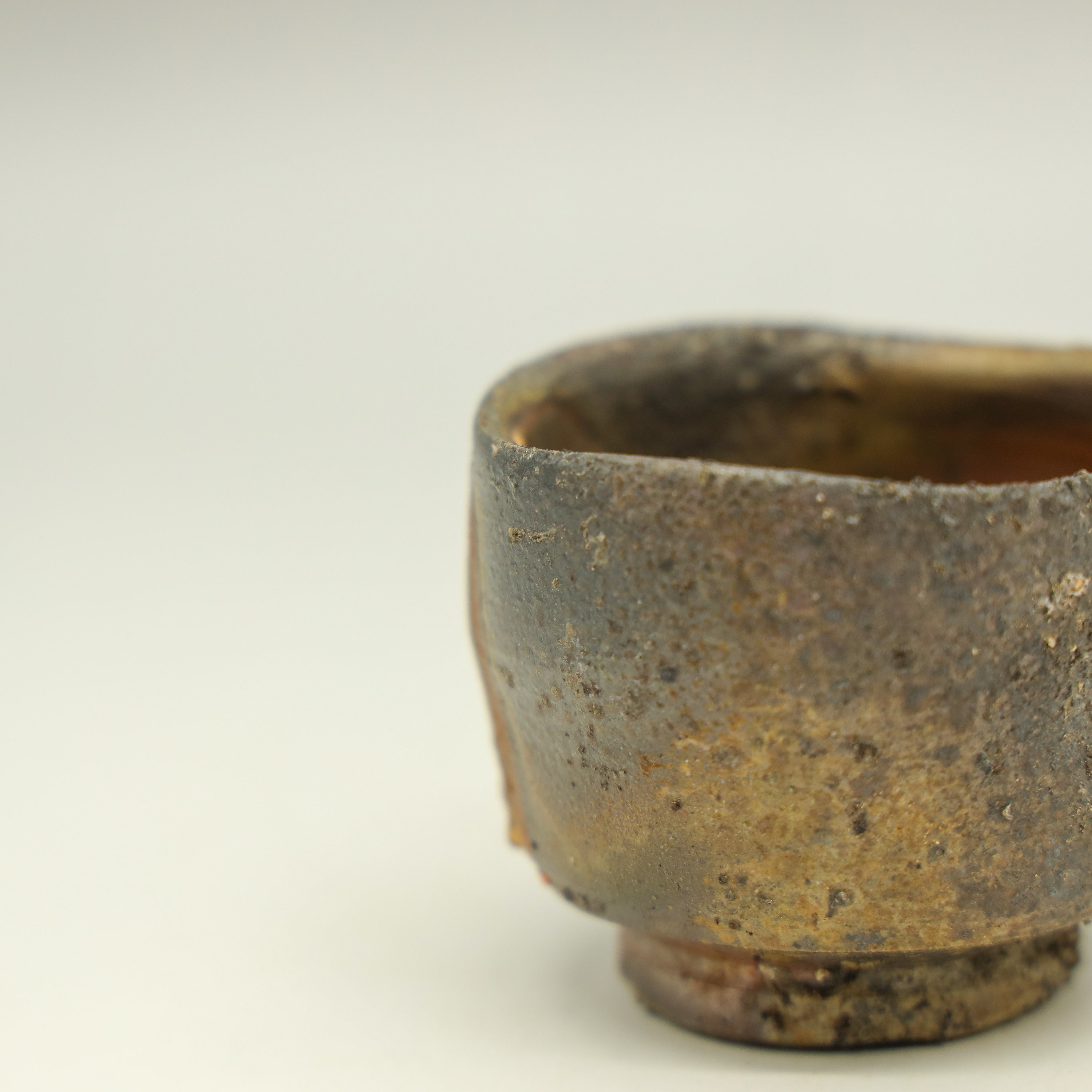 Unique Bizen yaki Bizen ware Guinomi drinking cup sake | Etsy