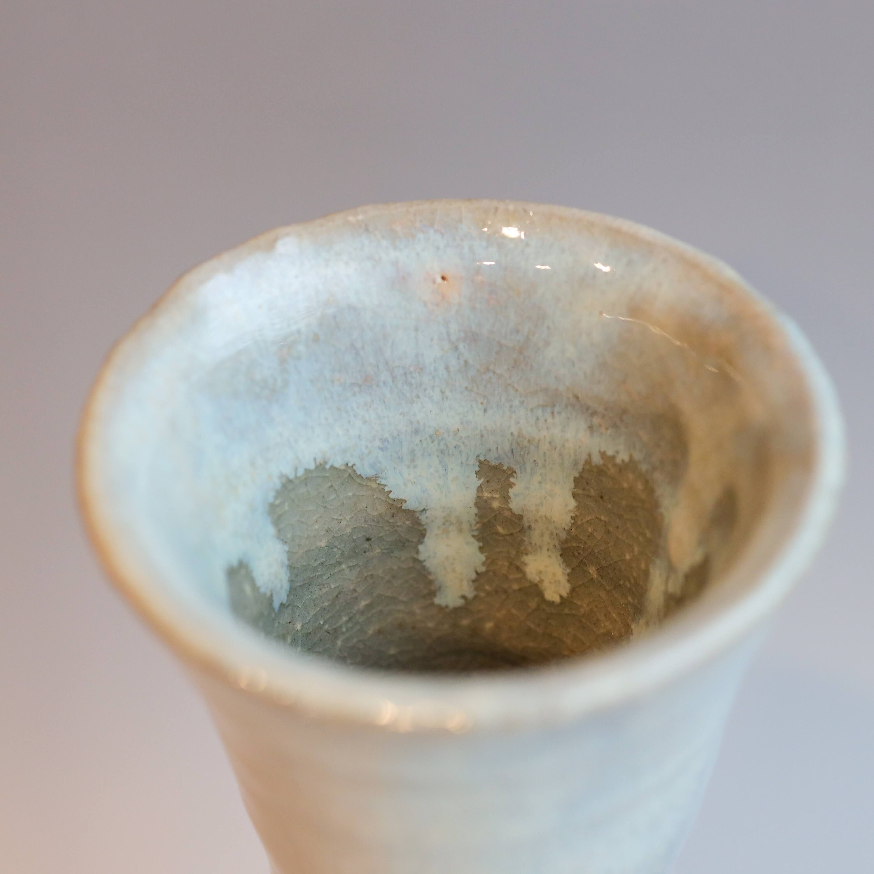 Japanese Hagi ware hanaire flower vase Hagi yaki vase white | Etsy