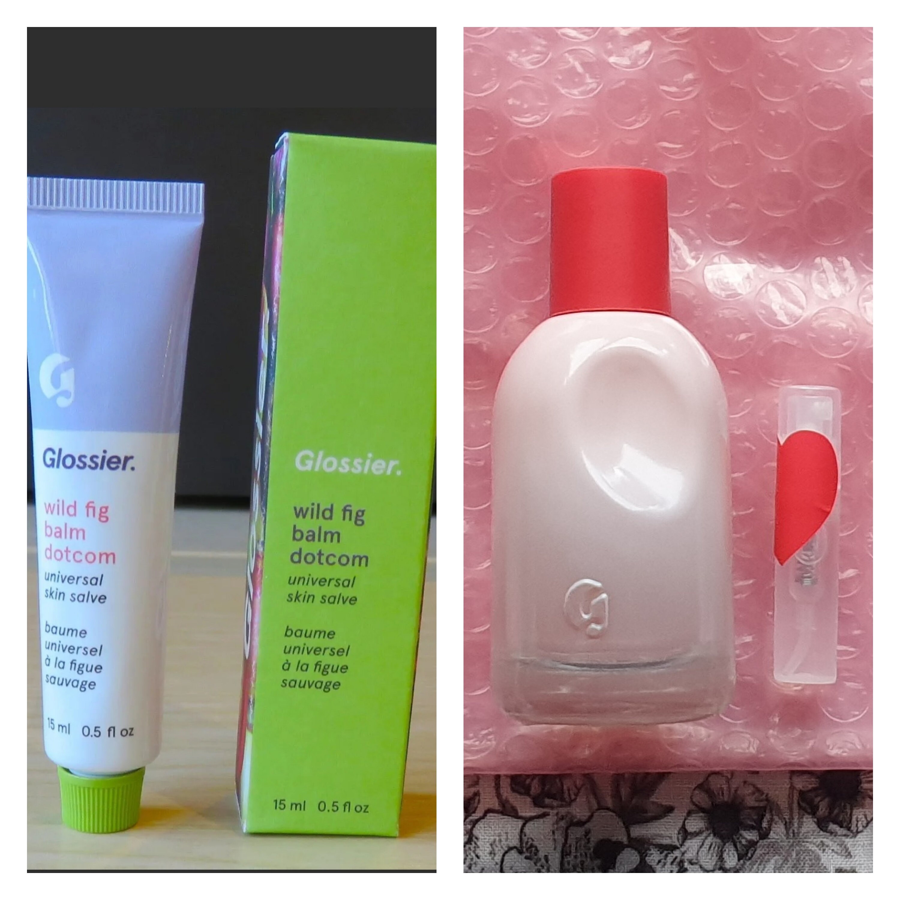 Glossier You Perfume Travel Sample Tester 2ml AND Balm Dotcom - Etsy UK