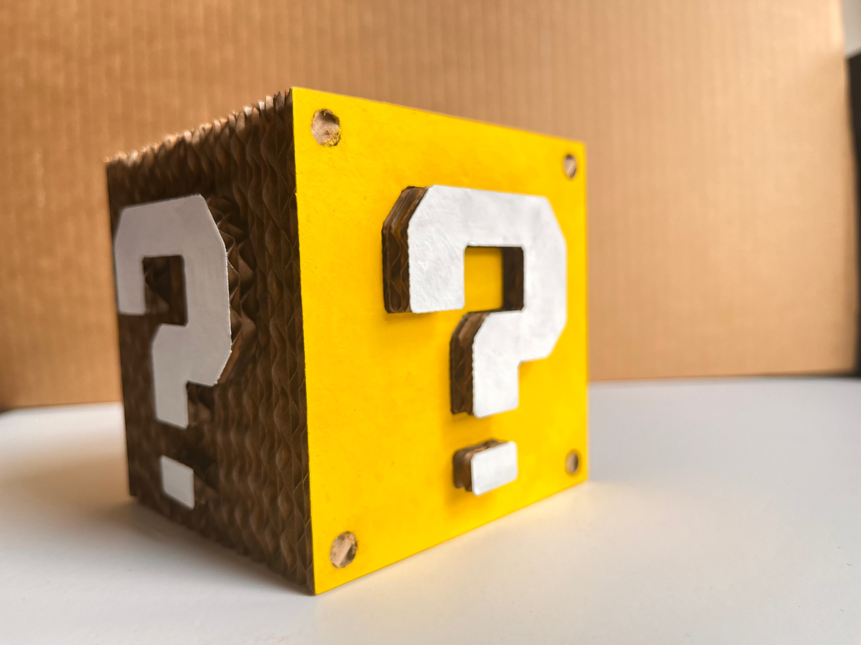 Super Mario Piggy Bank: Handmade Cardboard Moneybox - Etsy