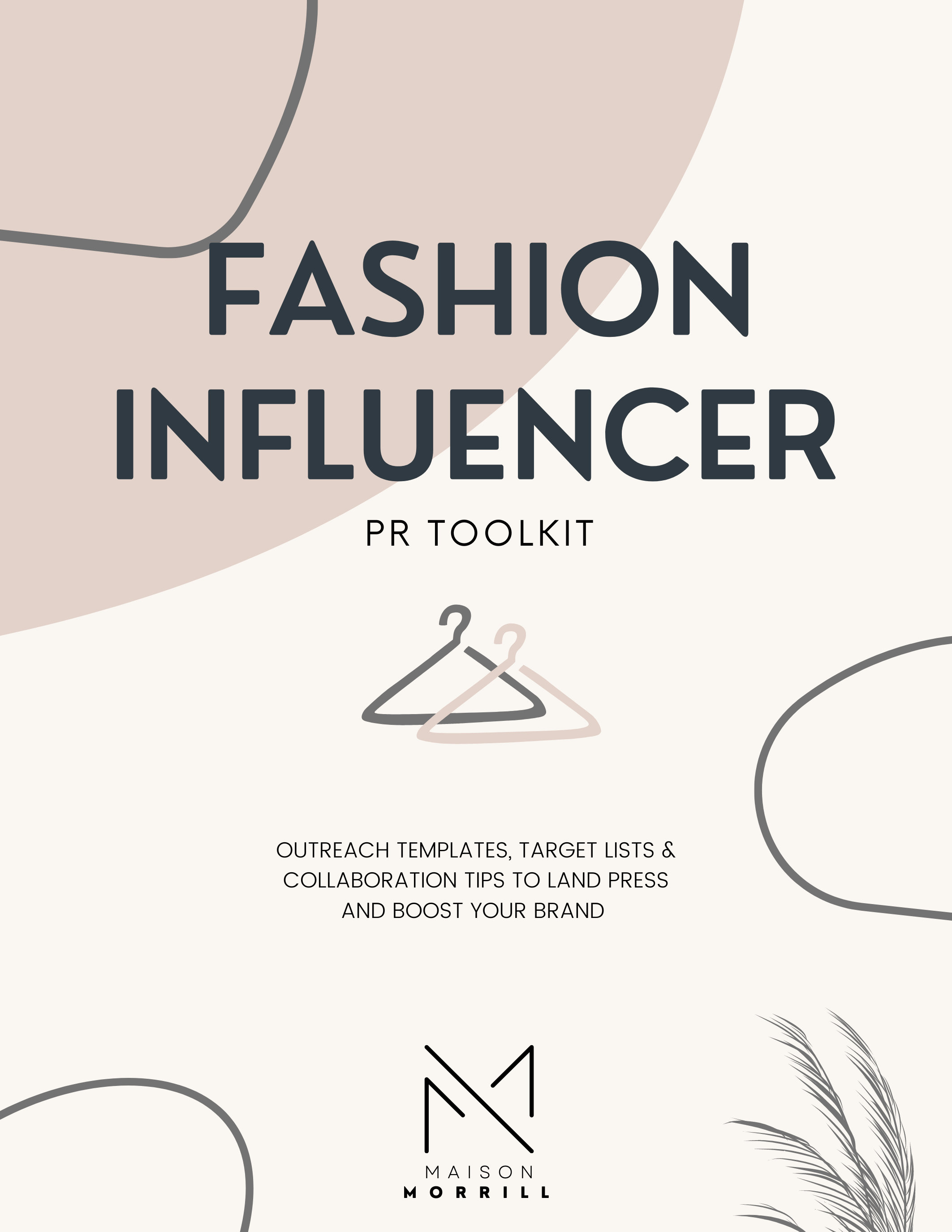 Fashion Influencer PR Toolkit: Templates, Pitches, Social Posts, Media ...