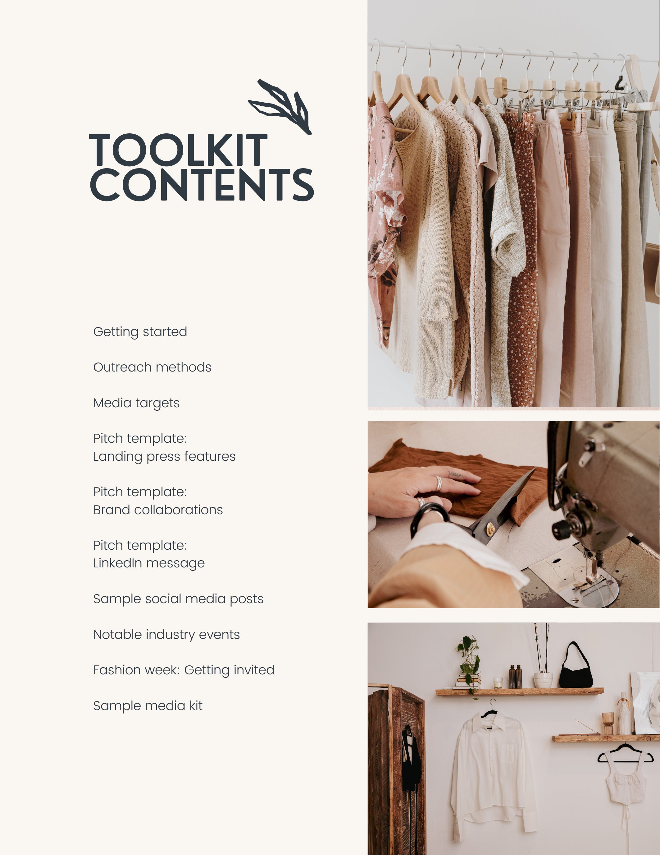 Fashion Influencer PR Toolkit: Templates, Pitches, Social Posts, Media ...
