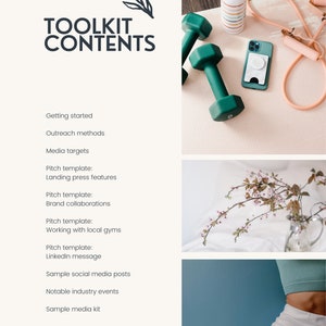 Fitness Influencer PR Toolkit: Templates, Pitches, Social Posts, Media ...
