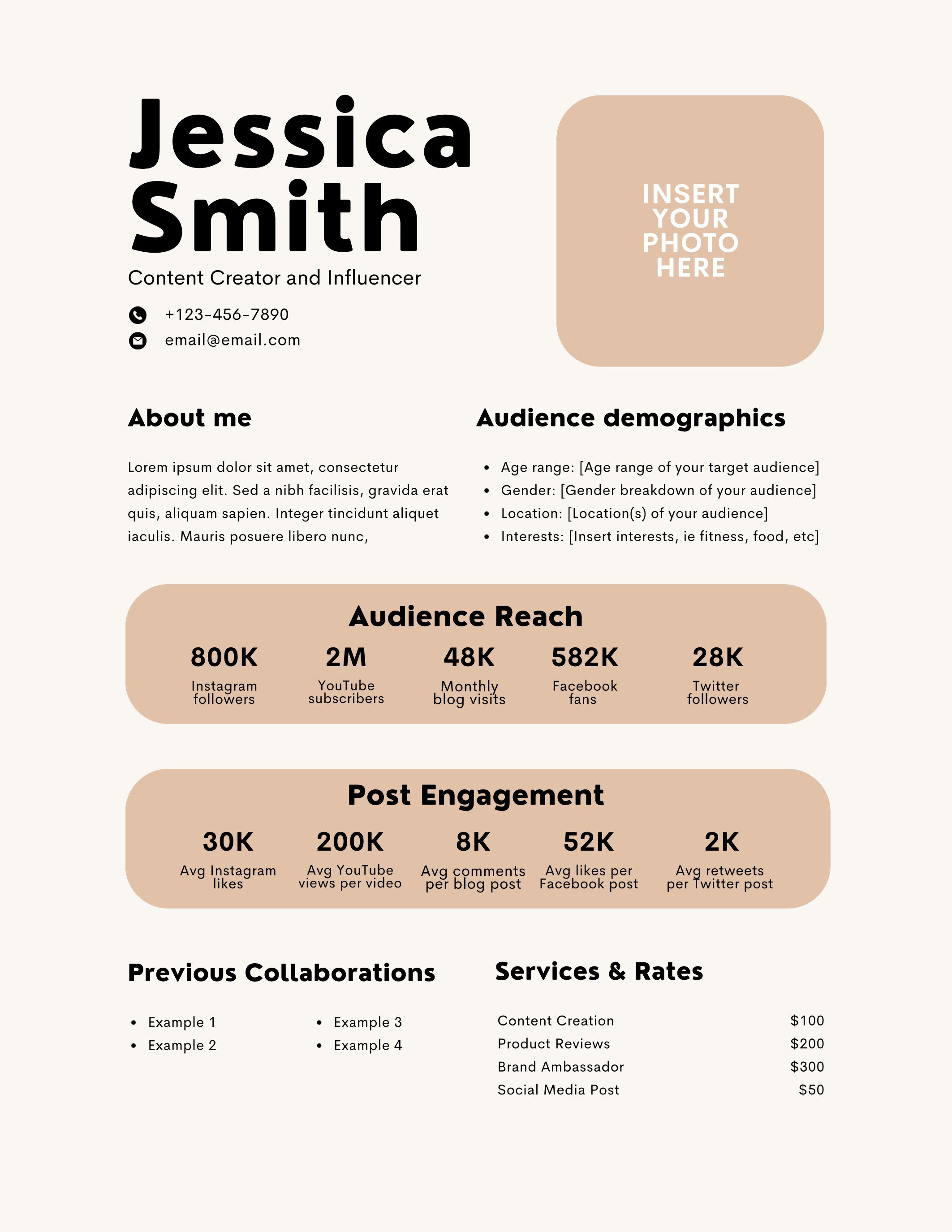 Fashion Influencer PR Toolkit: Templates, Pitches, Social Posts, Media ...