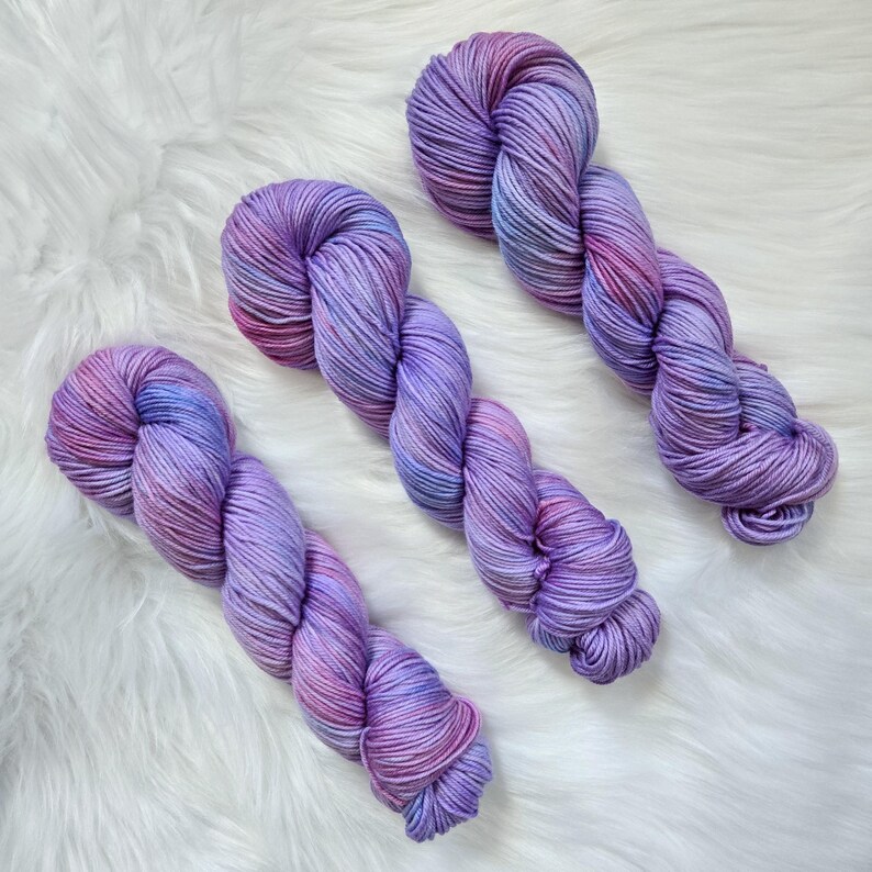 Lavender Haze - Cozy DK Base - 100% Superwash Merino Yarn - Etsy