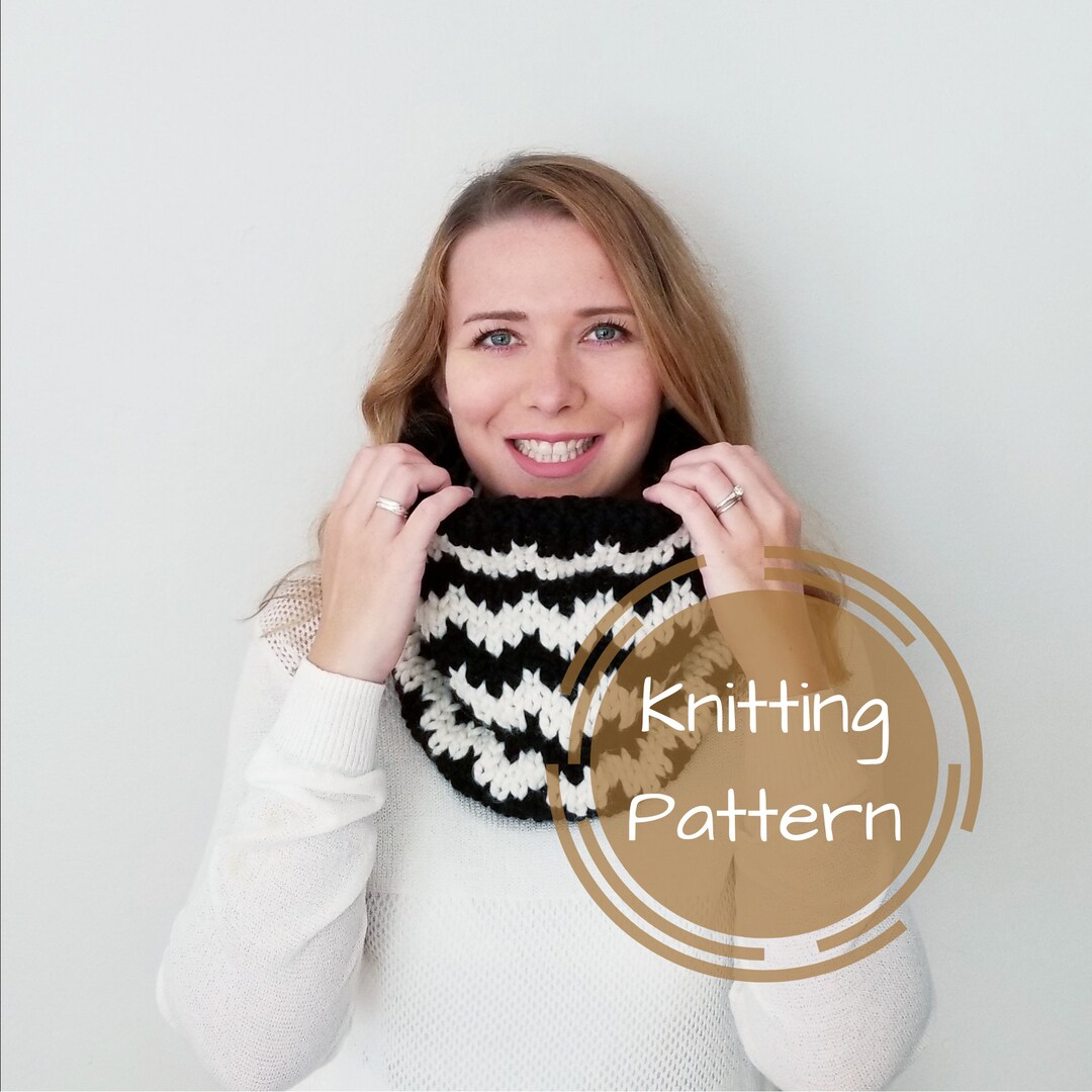 Knitting Pattern - Katahdin Cowl Pattern - Etsy