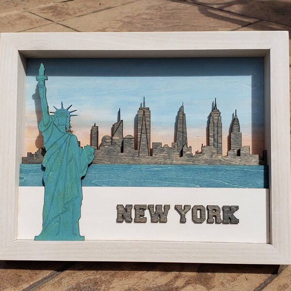 Wood Shadow Box - Etsy