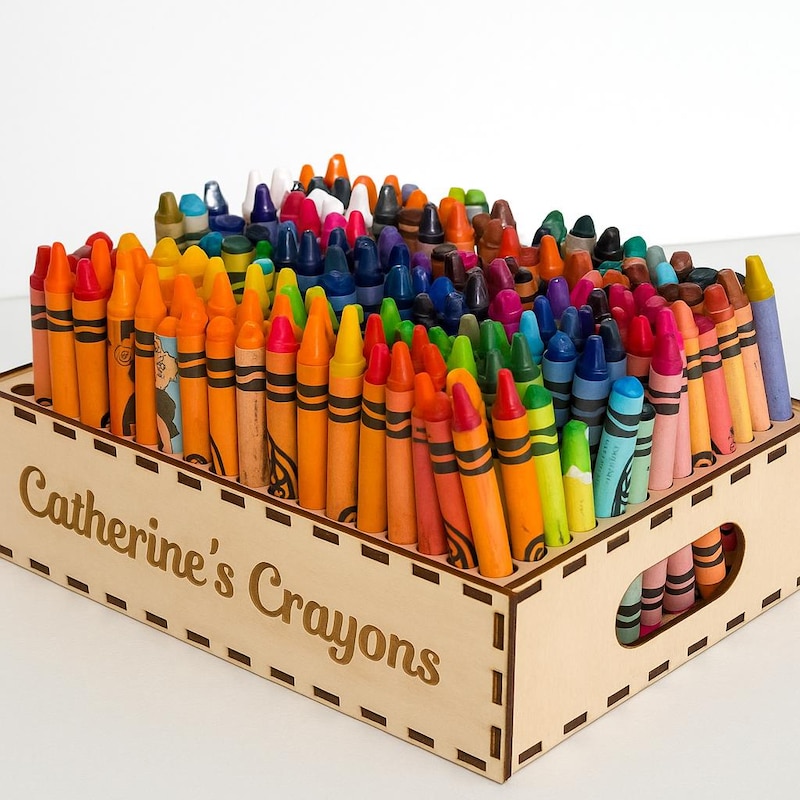 Personalized Crayons - Etsy