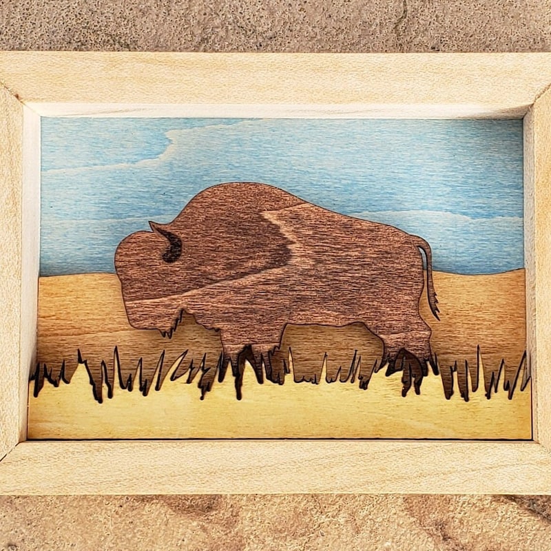 Buffalo Art - Etsy