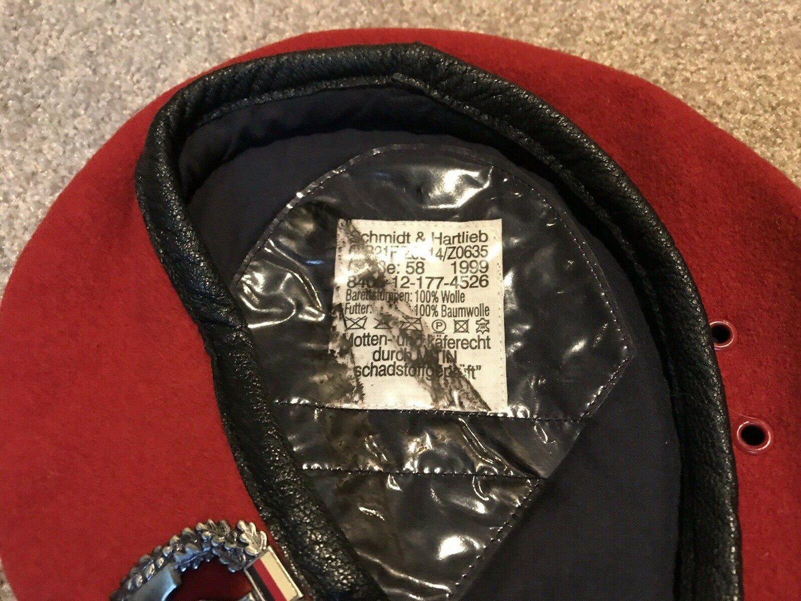 West German Engineer Beret BW Bundeswehr - Etsy