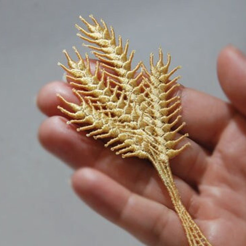 Wheat Embroidery - Etsy