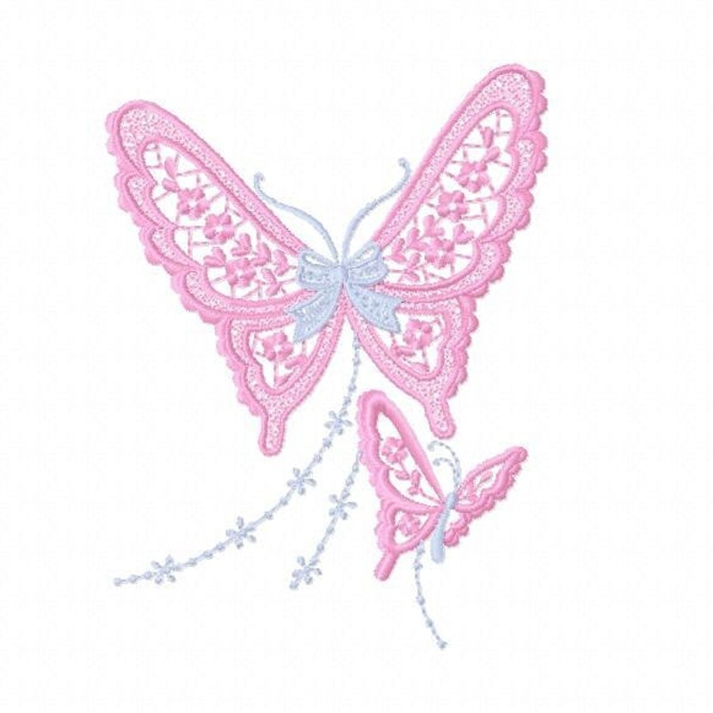Butterfly Embroidery - Etsy