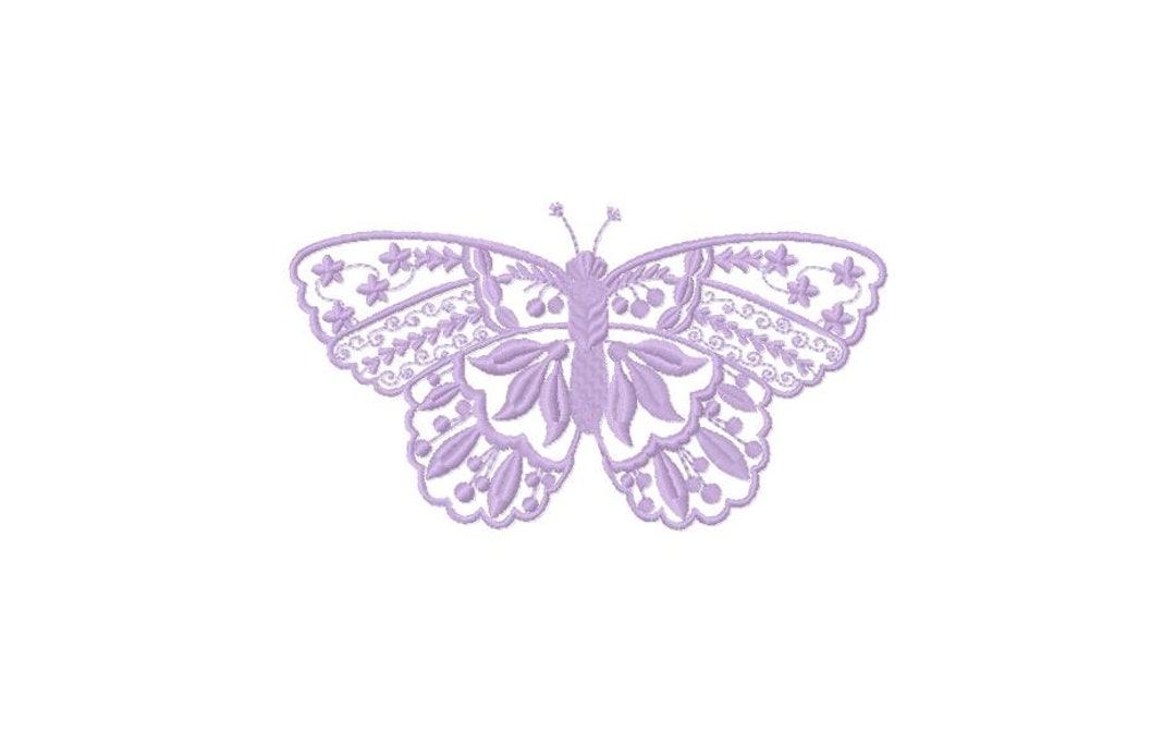 Butterfly Embroidery Design,embroidery File Butterfly,machine ...