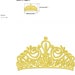 Elegant Tiara Machine Embroidery Design – Royal Crown Machine ...
