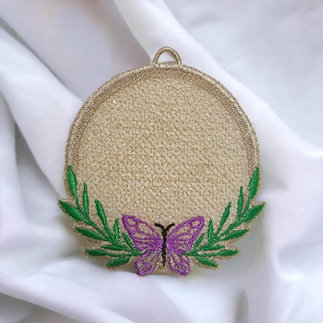 FSL Frame, Monogram Machine Embroidery Design, Freestanding ...