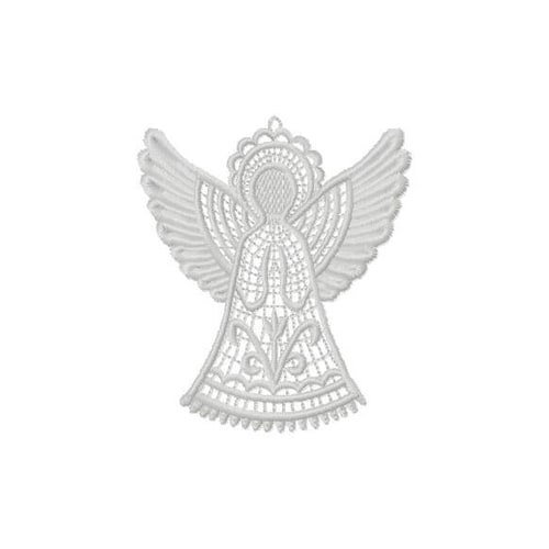 Angel FSL Angel Machine Embroidery Designs Christmas Angel - Etsy