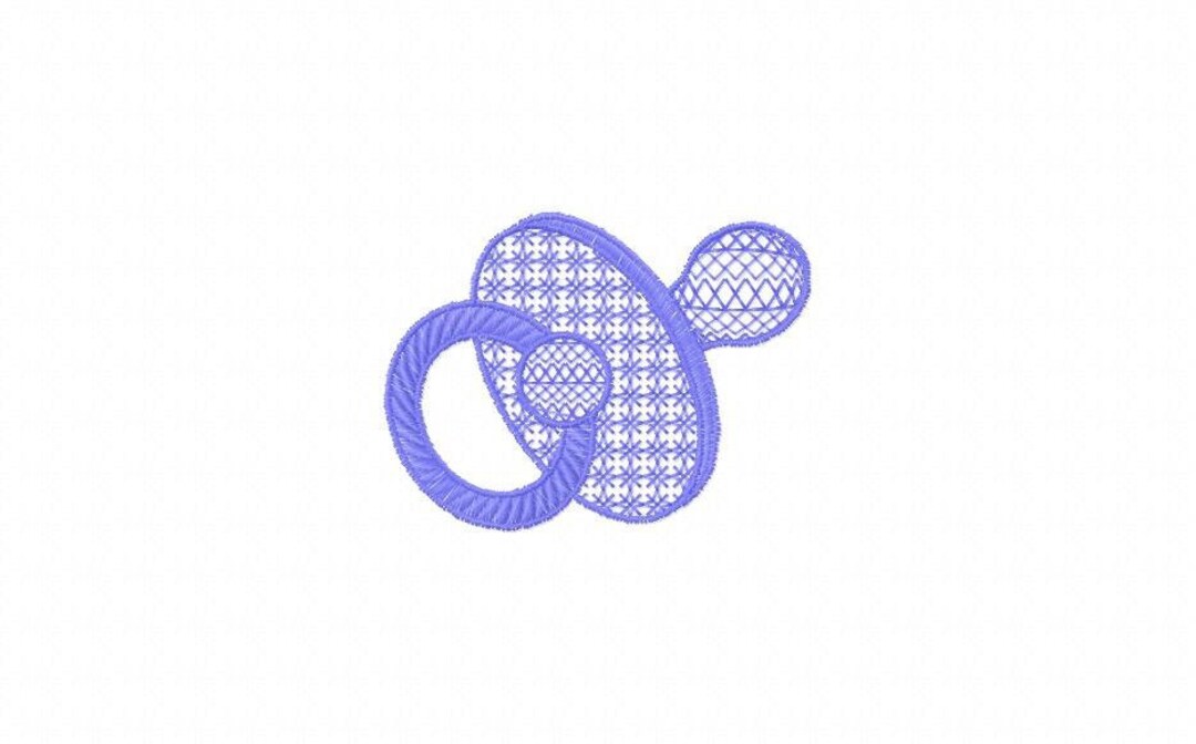 Baby Pacifier, Embroidery Design - Newborn Embroidery, Pacifier Design ...