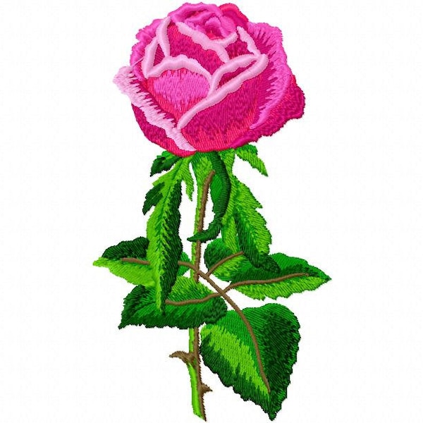 Rose Embroidery - Etsy