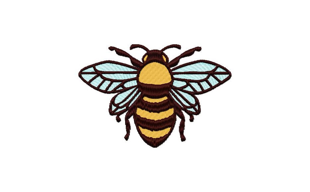 Honey Bee Machine Embroidery Design, Mini Bee 9 Sizes, Bumblebee ...