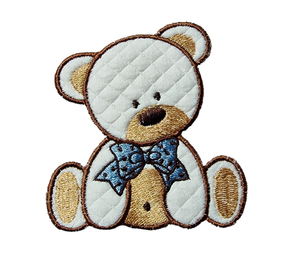 Teddy Bear Machine Embroidery Applique Design, Baby Bear Embroidery ...