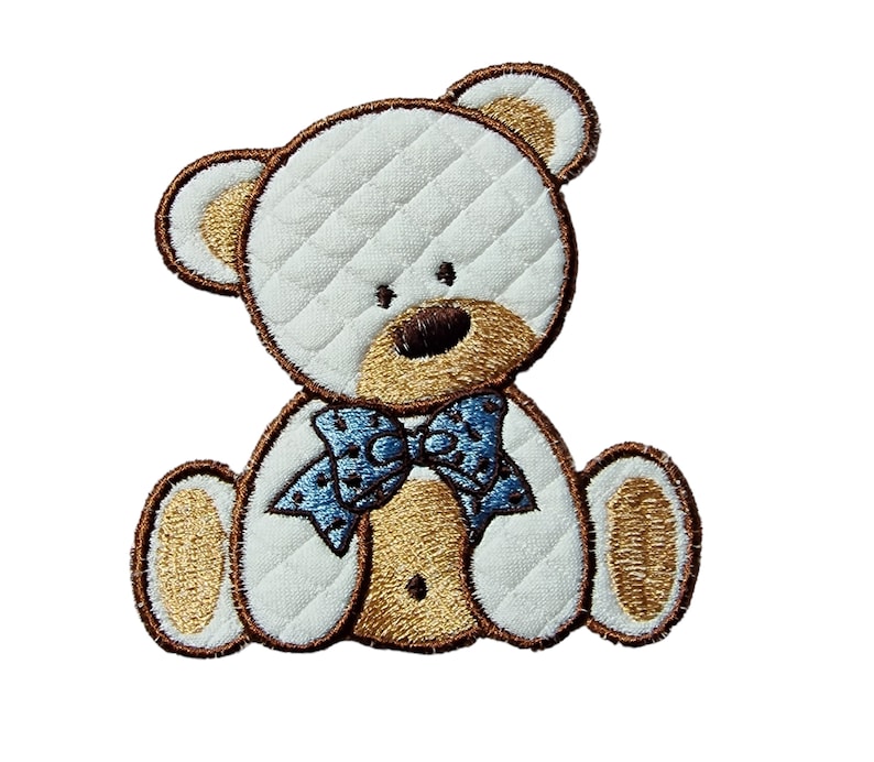 Teddy Bear Machine Embroidery Applique Design Baby Bear - Etsy
