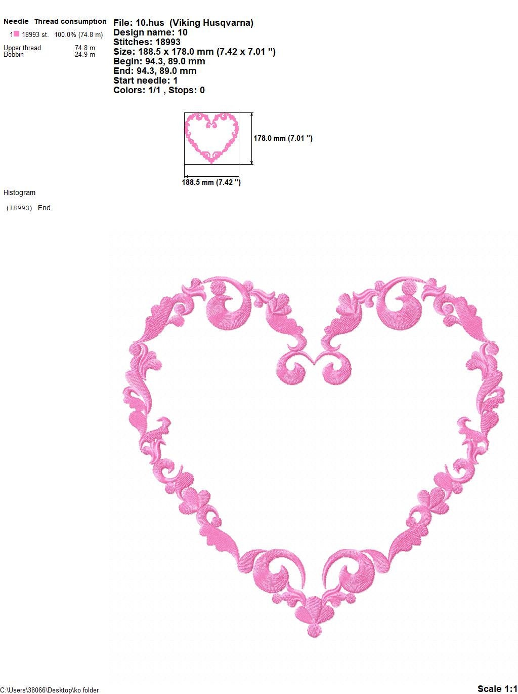 Princess Heart Frame Embroidery Design, Newborn Monogram (digital File ...