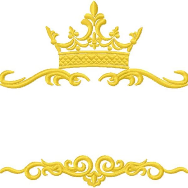 Crown Monogram - Etsy