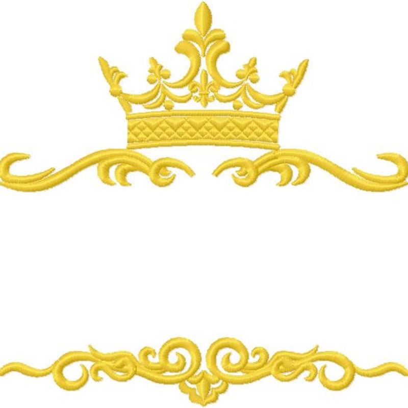 Crown Monogram - Etsy