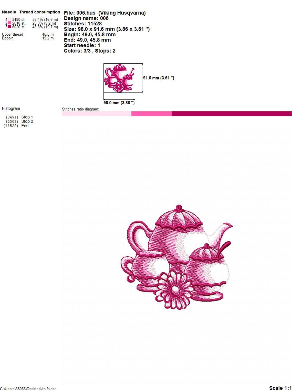 Teapot Embroidery Design Flowers Embroidery Designs Machine - Etsy