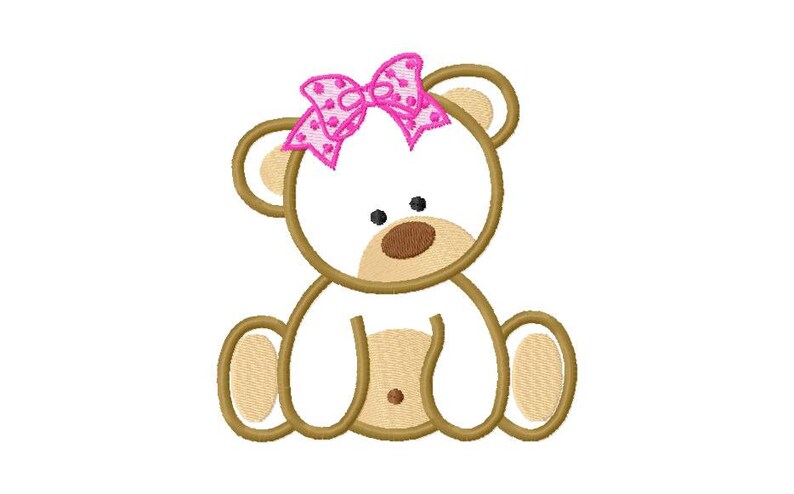 Bear Embroidery Designs - Teddy Embroidery Design Machine Embroidery ...
