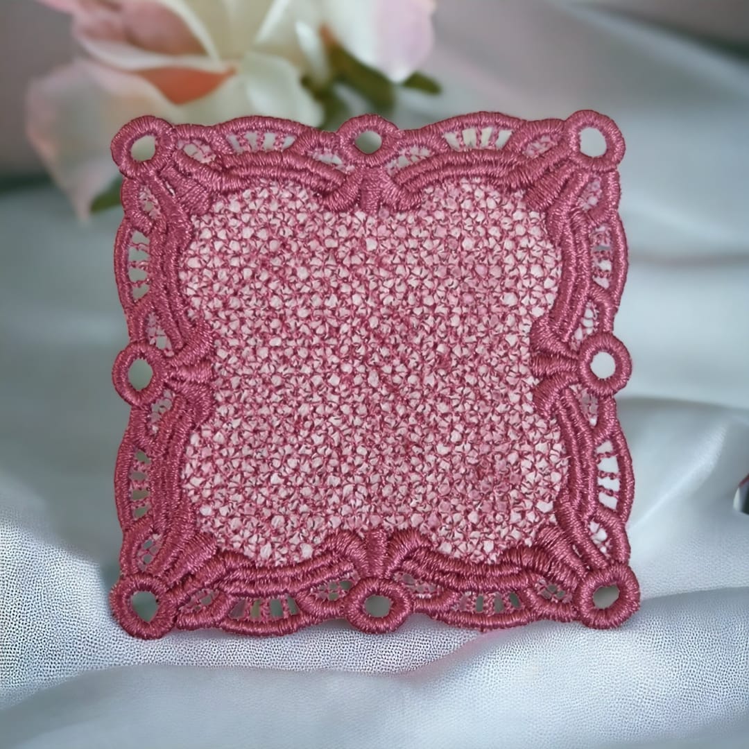 FSL Square Frame, Monogram Machine Embroidery Design, Freestanding ...