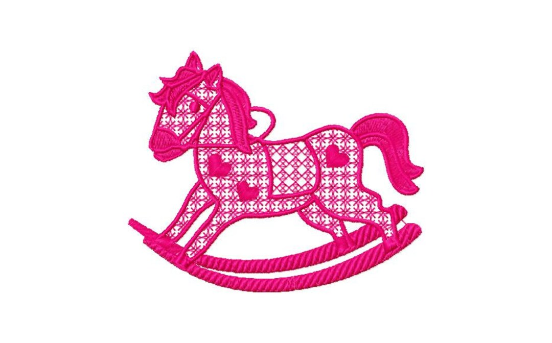 Toy Horse Embroidery Design - Baby Boy Embroidery Design Machine ...
