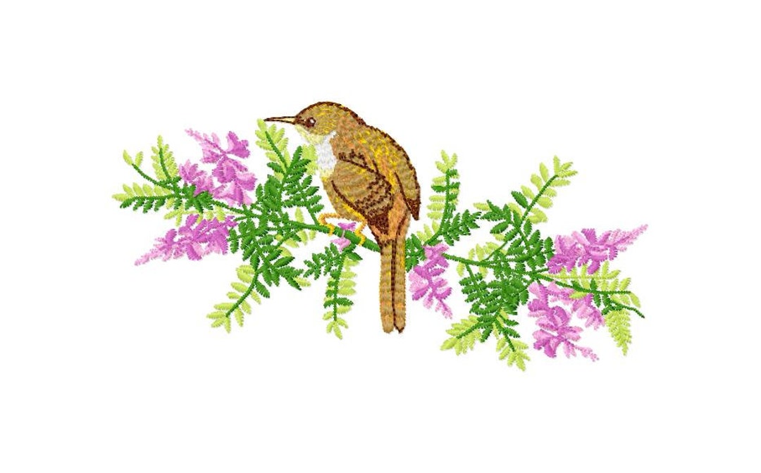 Birds Embroidery Designs - Birdnest Embroidery Design Machine ...