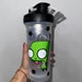 Invader Zim Shaker Bottle, Gir, Invader Zim, Blender Bottle, Fitness ...